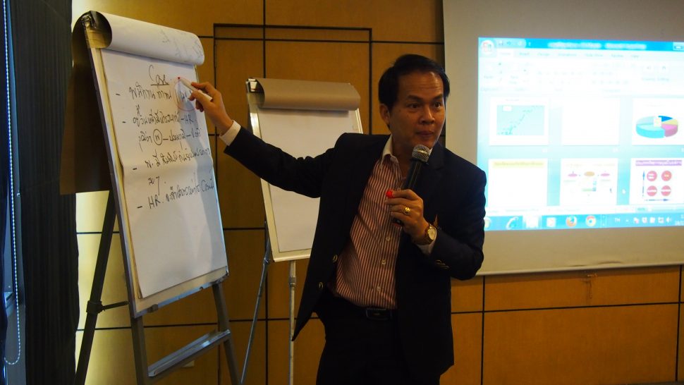 Krittin • การอบรบหลักสูตรการจัดทำแบบกำหนดหน้าที่งาน JD และการกำหนด Functional Competency